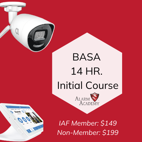 BASA 14 Hour Initial Course - Alarm Academy