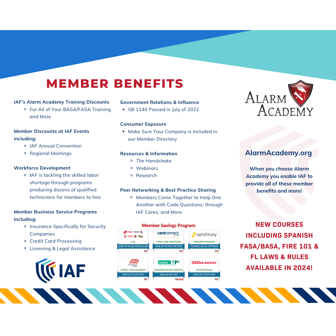 About/Join IAF - Alarm Academy