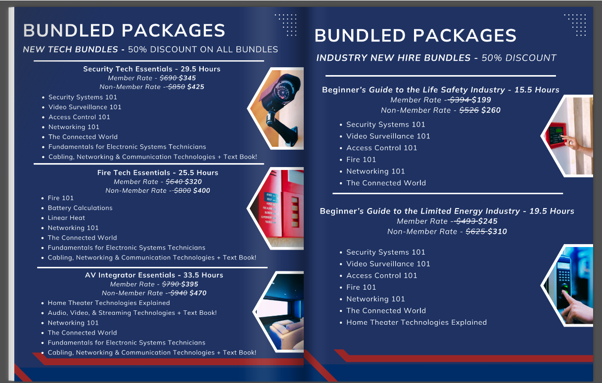Bundled Packages - Best Value!! - Alarm Academy